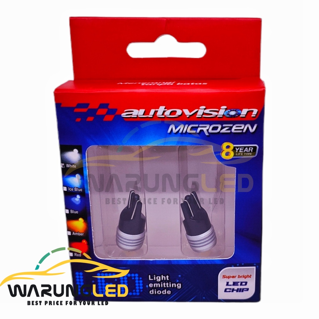 Jual LAMPU LED T10 CSP DOME LED CANBUS AUTOVISION SUPER BRIGHT | Shopee ...