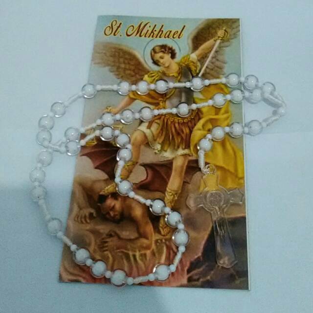 Jual Kaplet Devosi Doa Santo Mikael / st. Michael Indonesia|Shopee ...