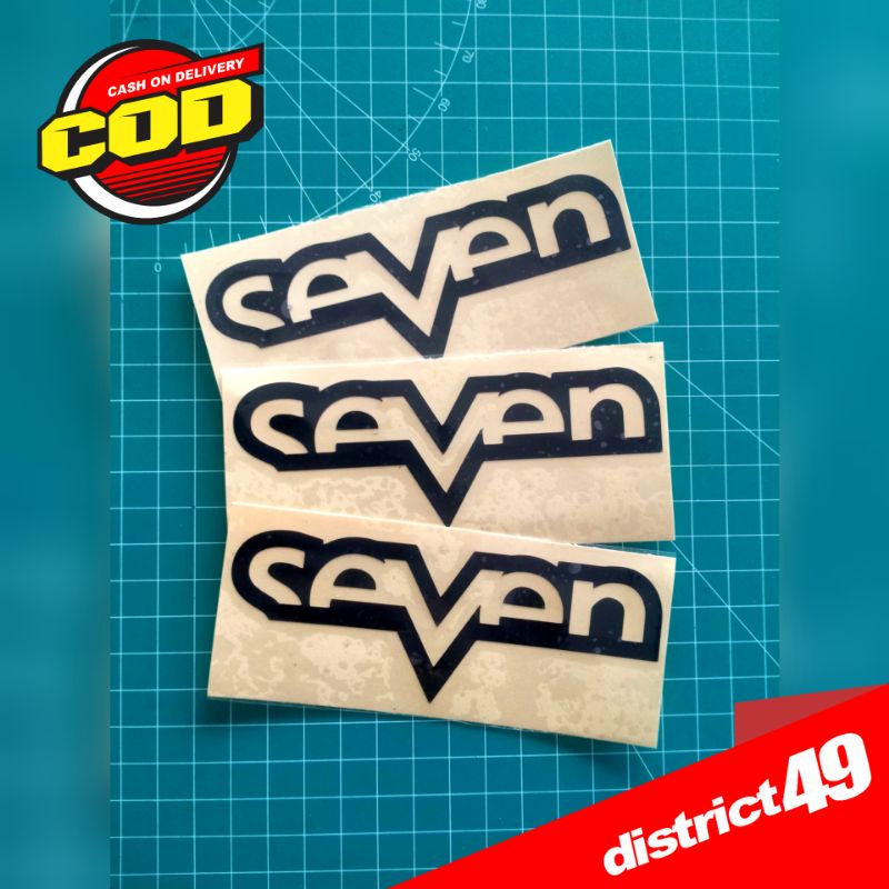 Jual Cutting sticker Seven - Stiker cutting Seven - stiker racing ...