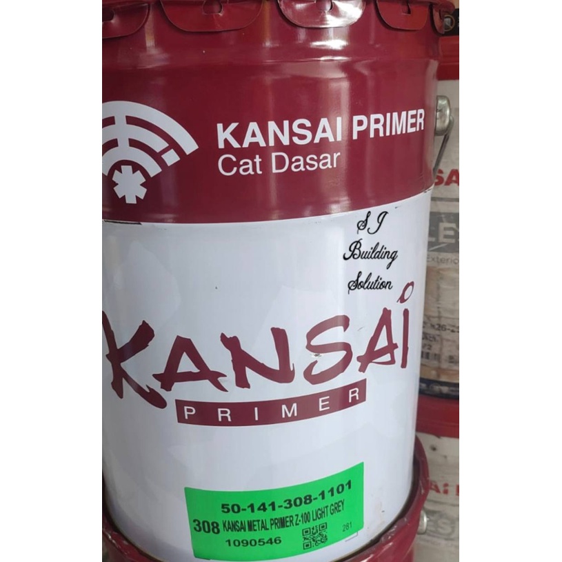 Jual Kansai Zinc Chromate Primer Cat Dasar Besi Z100 25KG Pail Besar ...