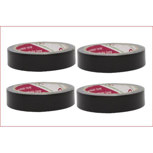 Jual (NCS) Daimaru Pajero Cloth Tape Clothtape Hitam 24mm x 12m Lakban ...