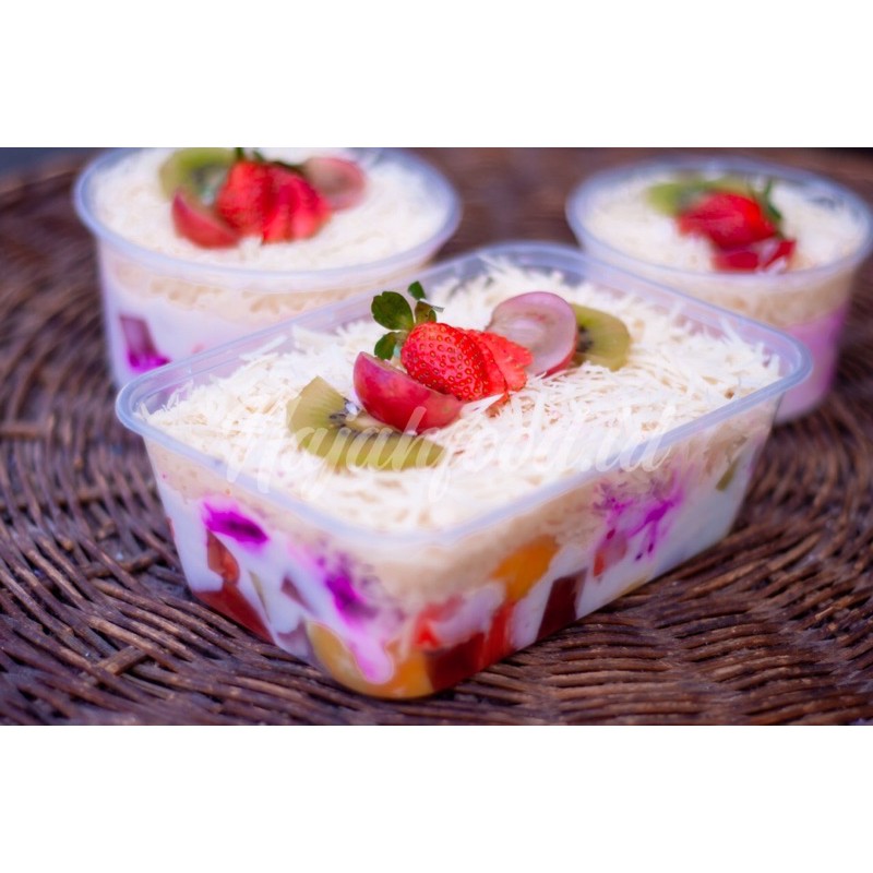 Jual SALAD BUAH MURAH | SALAD BUAH 300, 450, 750 ML | Shopee Indonesia