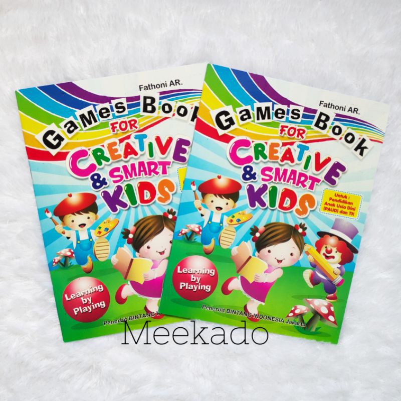Buku Games Book For Creative & Smart Kids Untuk PAUD / TK Edukatif ...