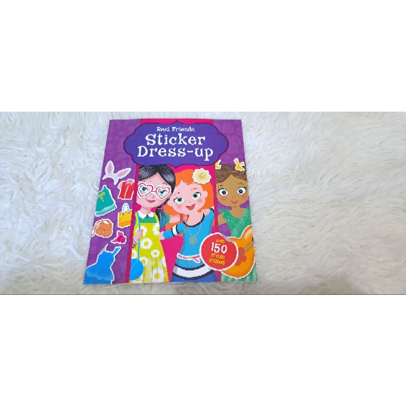 Jual Buku Anak Import Sticker Dress Up - Best Friends (Over 150 Stylish ...