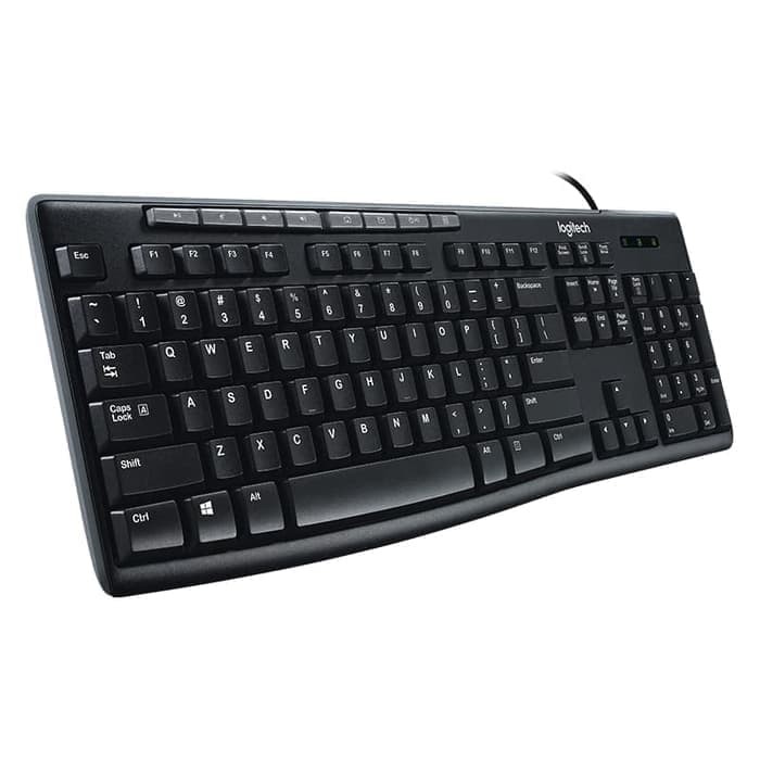 Jual Keyboard Logitech USB K200 Multimedia Keyboard Komputer Logitec ...