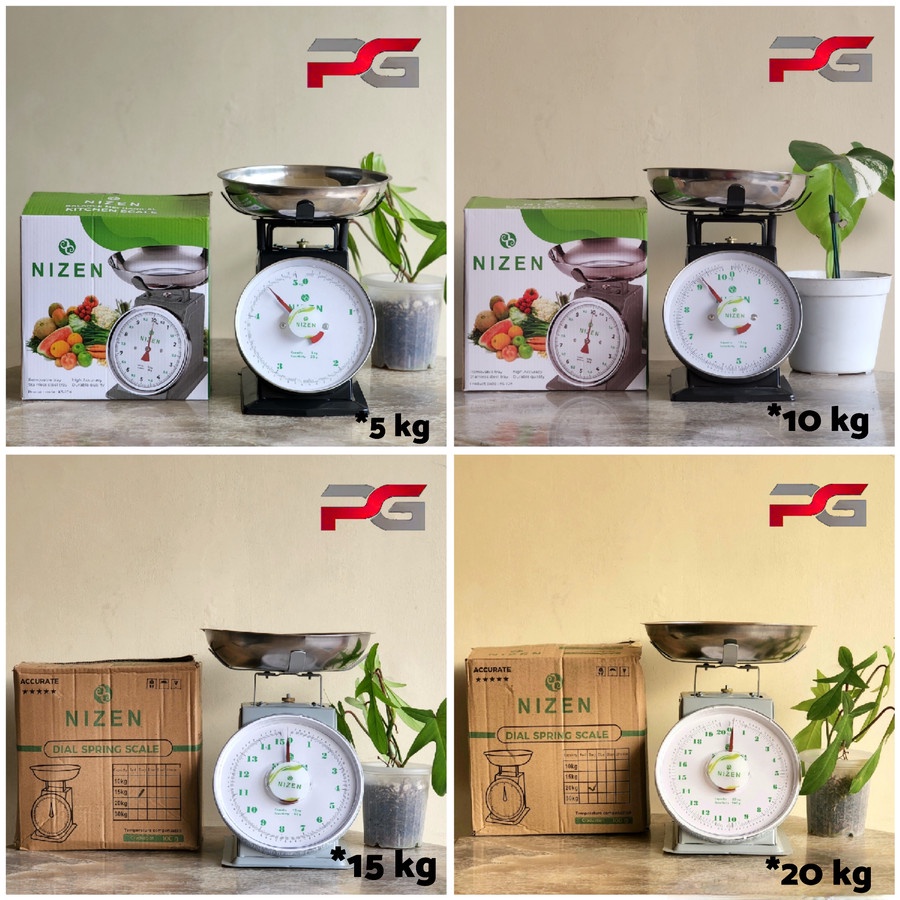 Jual Nizen Timbangan Analog Serbaguna Buah - Sayur - Daging - Laundry | Shopee Indonesia