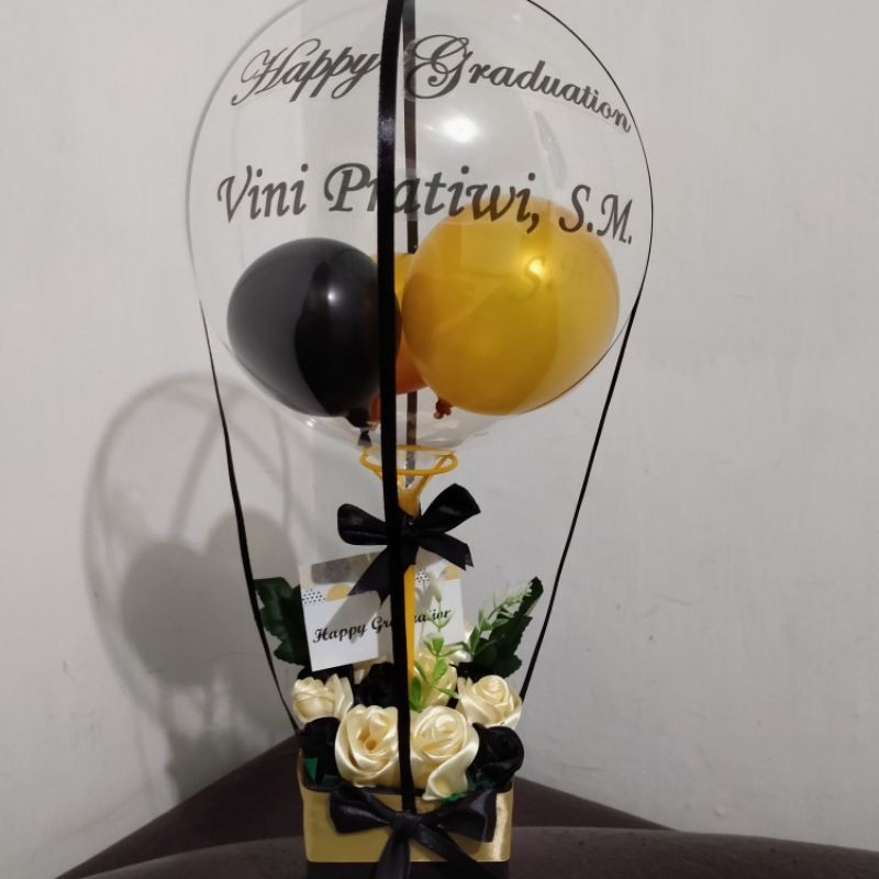 Jual Buket balon bunga wisuda graduation valentine birthday Indonesia ...