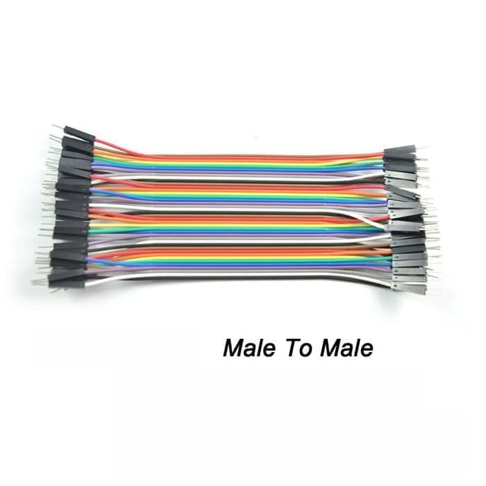Jual kabel jumper male to male 30cm 20 pcs/pin kabel jumper untuk ...