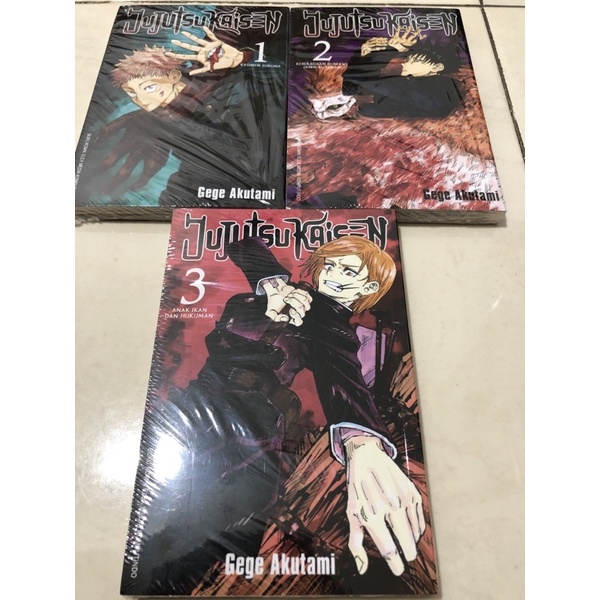Jual buku komik jujutsu kaisen satuan | Shopee Indonesia