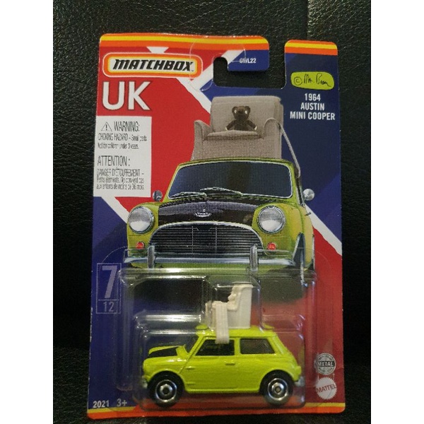 Jual Matchbox Mr bean 1964 Austin Mini Cooper | Shopee Indonesia