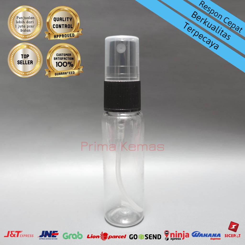 Jual Botol Spray 27 ml - botol kosmetik 27 ml - botol skincare - Botol ...
