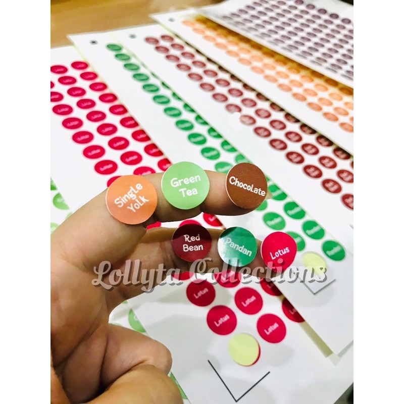 Jual Stiker label bulet khusus ukuran diameter 1,5 cm (dapet 140 stiker ...