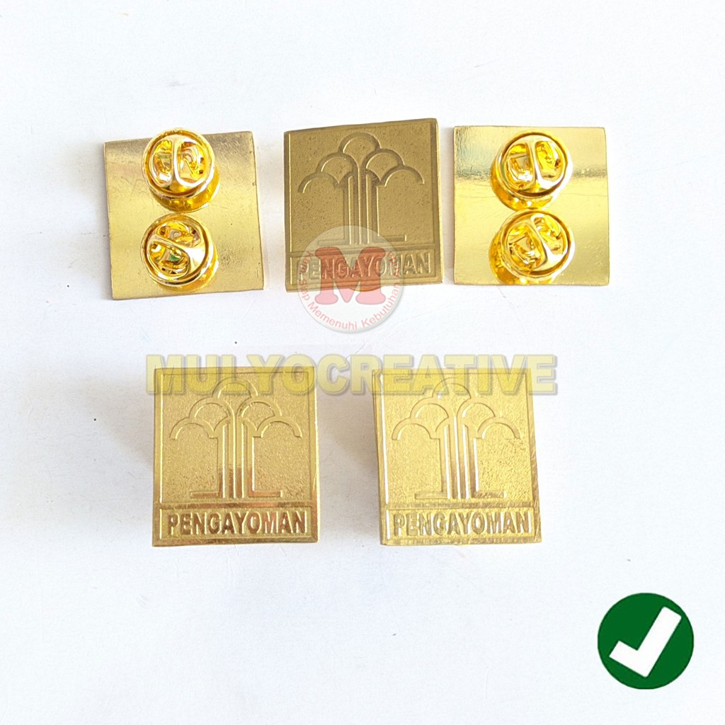 Jual Pin Pengayoman Kemenkumham Bros Pengayoman Murah | Shopee Indonesia