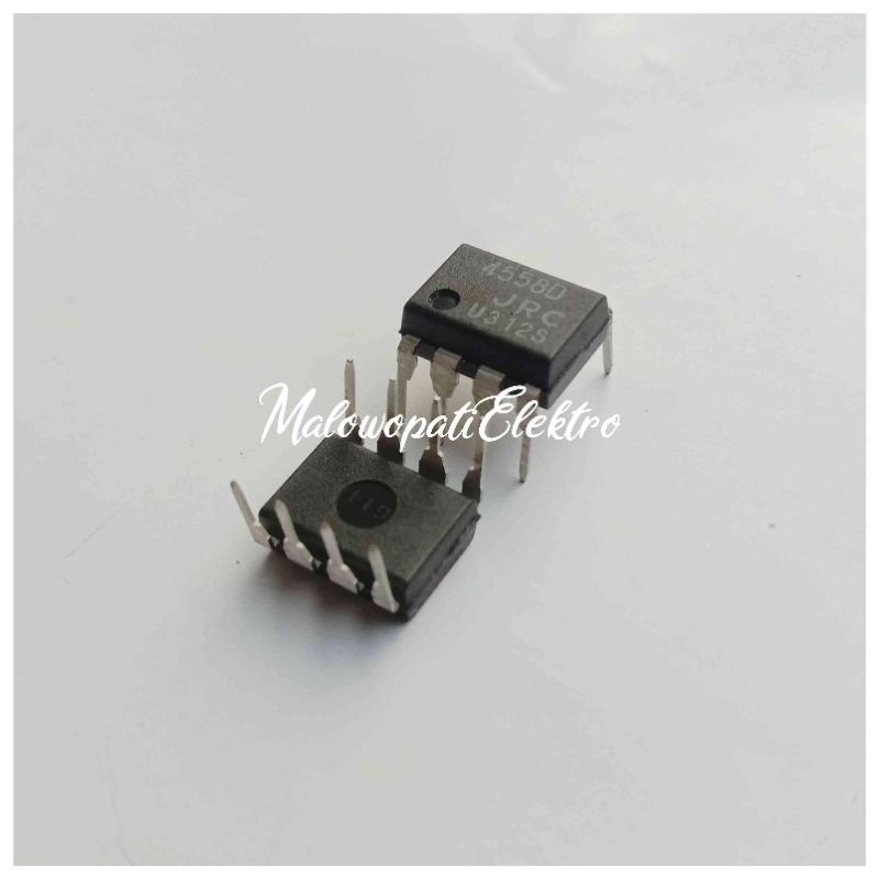 Jual IC JRC 4558D ORIGINAL PUTIH 4558 Dual OP AMP | Shopee Indonesia