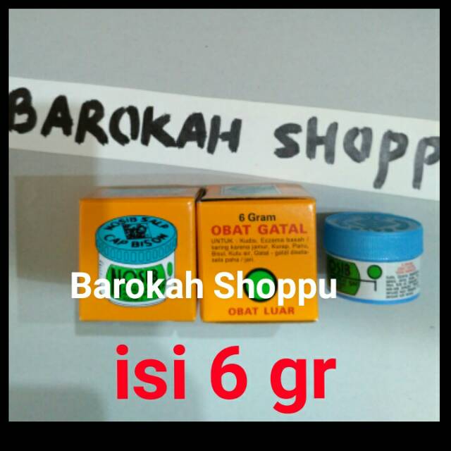 Jual Salep nosib Isi 6 gram cap Bison obat Gatal Bisul Gatal-gatal ...