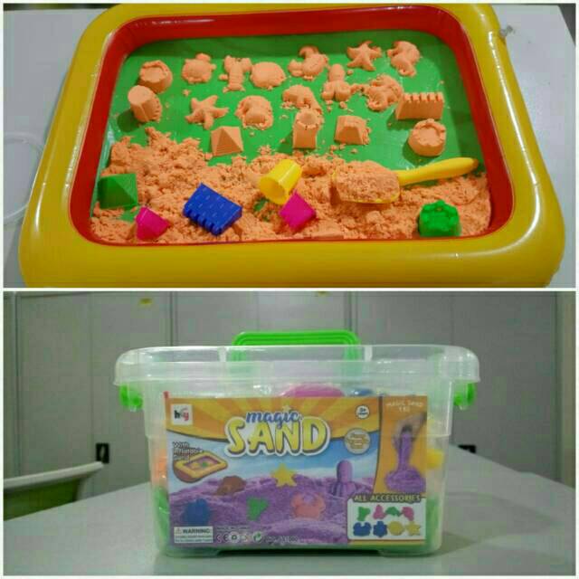 Jual Mainan Pasir / Magic Sand Indonesia|Shopee Indonesia