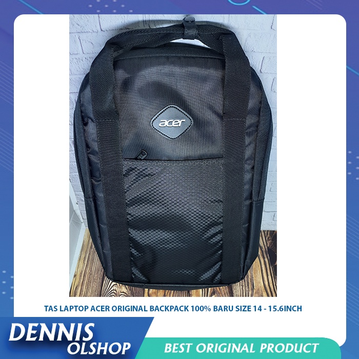 Jual TAS LAPTOP ACER ORIGINAL BACKPACK 100% BARU SIZE 14 15'6INCH ...