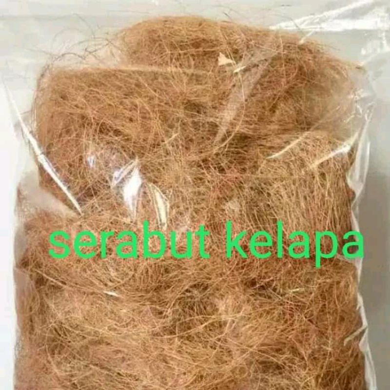 Jual Cocofiber serabut kelapa berat 500 gram | Shopee Indonesia