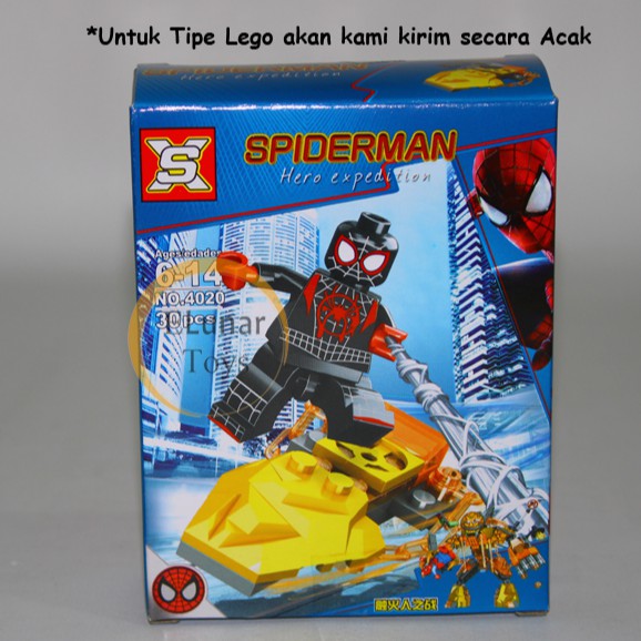 Jual Lego Spiderman Minifigure Edisi Hero Expedition (SET KEDUA ...