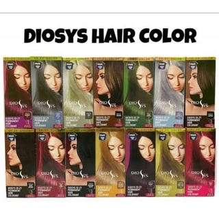 Jual Diosys Permanent Hair Colorant / Semir Cat Rambut Permanen 100ml ...