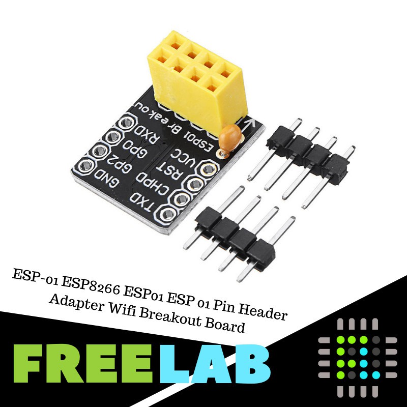 Jual ESP-01 ESP8266 ESP01 ESP 01 Pin Header Adapter Wifi Breakout Board ...