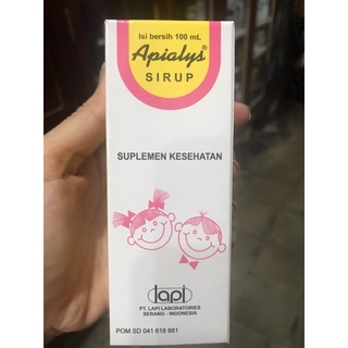 Jual apialys sirup 100ml multivitamin anak suplemen kesehatan | Shopee ...