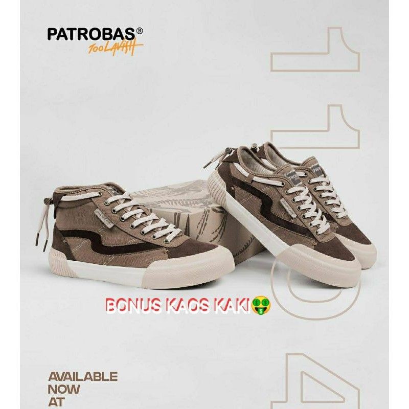 Jual Sepatu Patrobas Triassic X Nevertoolavish low & high Original ...