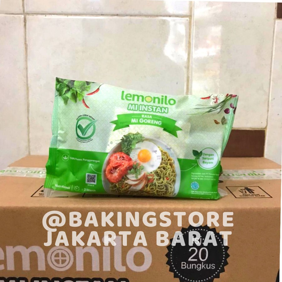 Jual Lemonilo Mie Goreng Instant Sehat | Tanpa MSG dan Pengawet ...