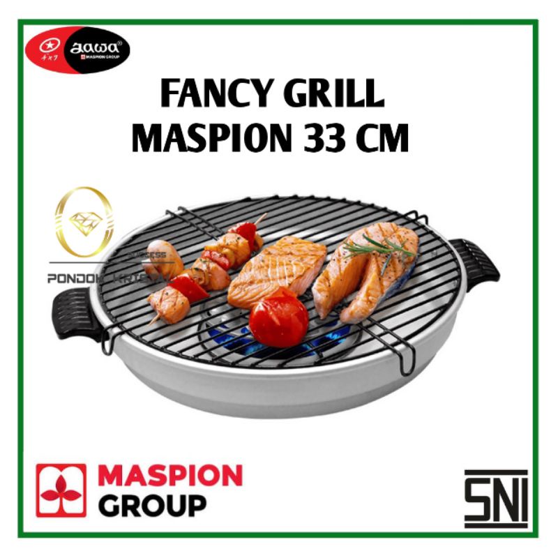 Jual Maspion Fancy Grill 33 Cm / Alat Panggang Roaster Panggangan ...