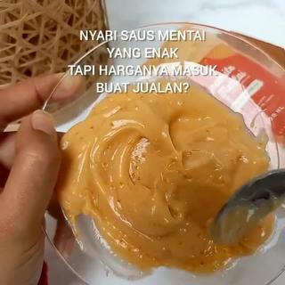 Jual Saos Saus Mentai Sauce Halal Mentaiko u/ Salmon Dimsum Mentai Rice ...