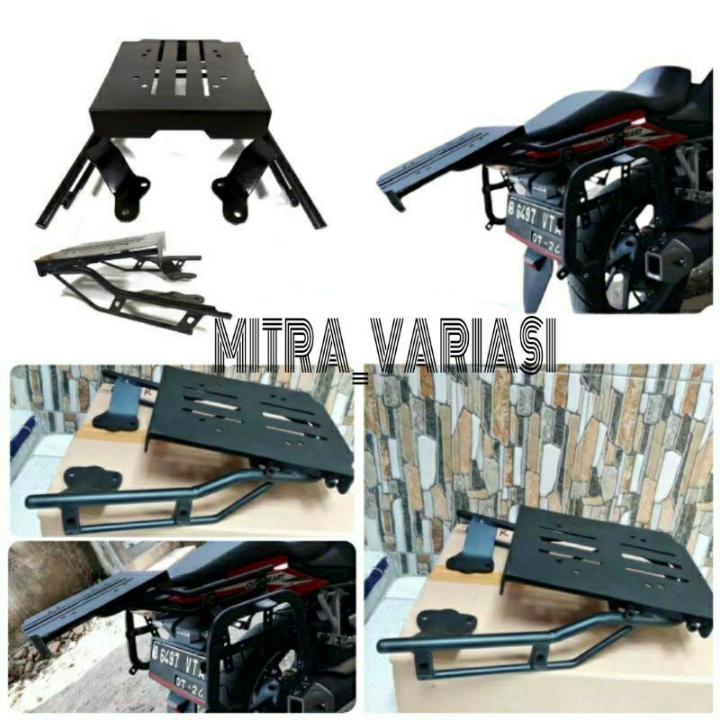 Jual Bracket behel Breket Top Box Box Behel Geser Kucay Vixion Old New ...
