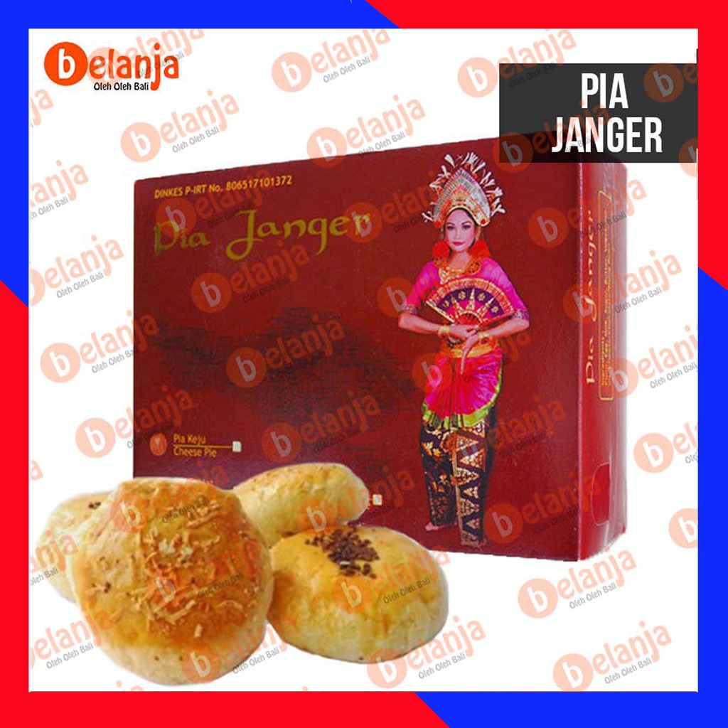 Jual Pia JANGER chamilan khas bali kue kering oleh oleh bali | Shopee ...