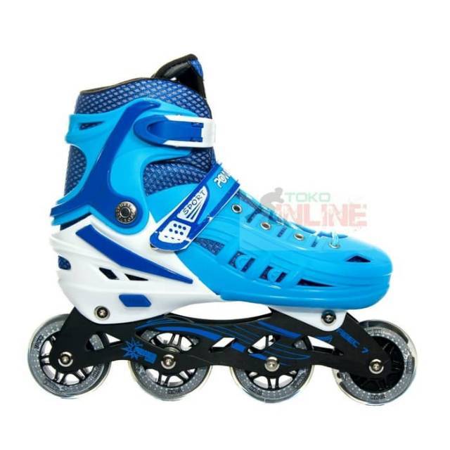 Jual Sepatu Roda/Inline Skate Powerline HB 22 Biru | Shopee Indonesia