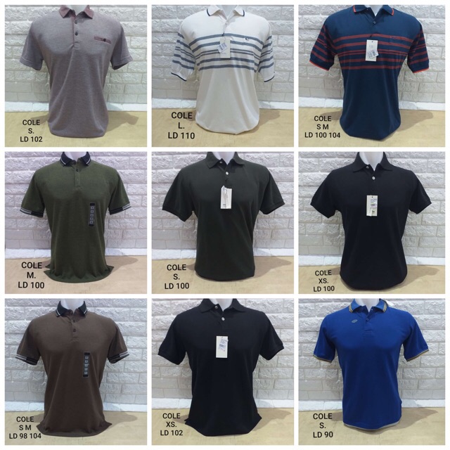 Jual SALE‼️Kaos polo cole pria brand matahari | Shopee Indonesia