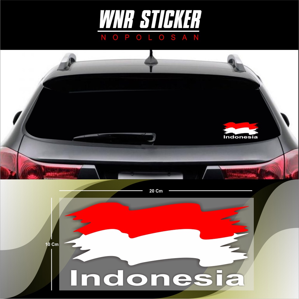 Jual Sticker Cutting Bendera Indonesia Berkibar Reflectif memantulkan ... Jual Sticker Cutting Bendera Indonesia Berkibar Reflectif memantulkan ...