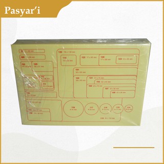 Jual Label Harga / Label Stiker Bengyu / Beng Yu Self Adhesive Label ...