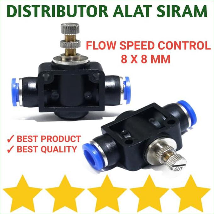 Jual Paling Dicari] Flow Speed Control Fitting Pneumatic 8 X 8Mm Slip ...