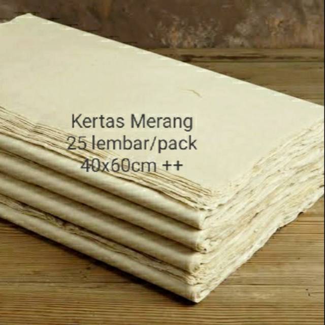 25pcs Kertas Merang 40x60cm ++ Kertas Gorengan Kertas Daur Ulang Kertas ...