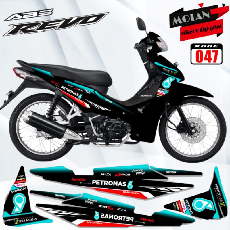 Jual Decal Sticker Striping Variasi Revo Absolute 110 2010-2013 ...