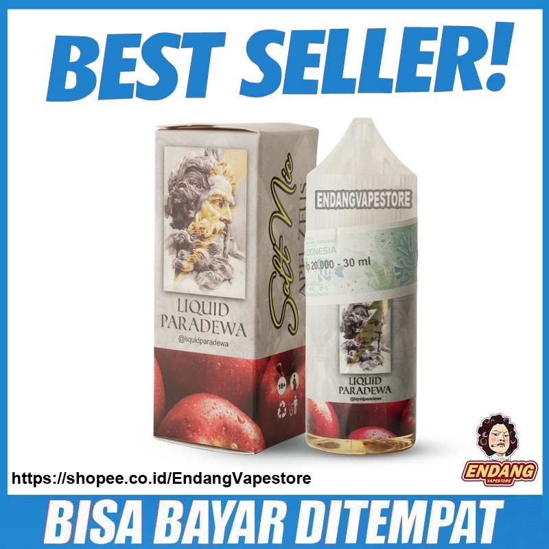 Jual Paradewa Para Dewa Apel Zeus Liquid Liquids Vapee Vapoor Salt Nic ...
