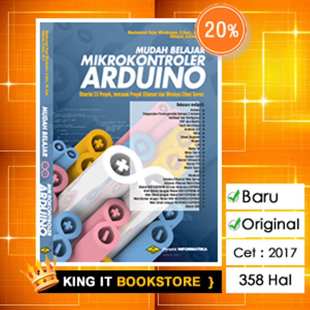 Jual Jual Buku Mudah Belajar Mikrokontroler Arduino 23 Proyek M Fajar ... Jual Jual Buku Mudah Belajar Mikrokontroler Arduino 23 Proyek M Fajar ...
