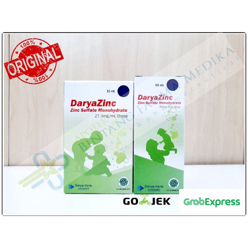 Jual Daryazinc Drop/Daryazinc Syrup/Daryazinc original | Shopee Indonesia
