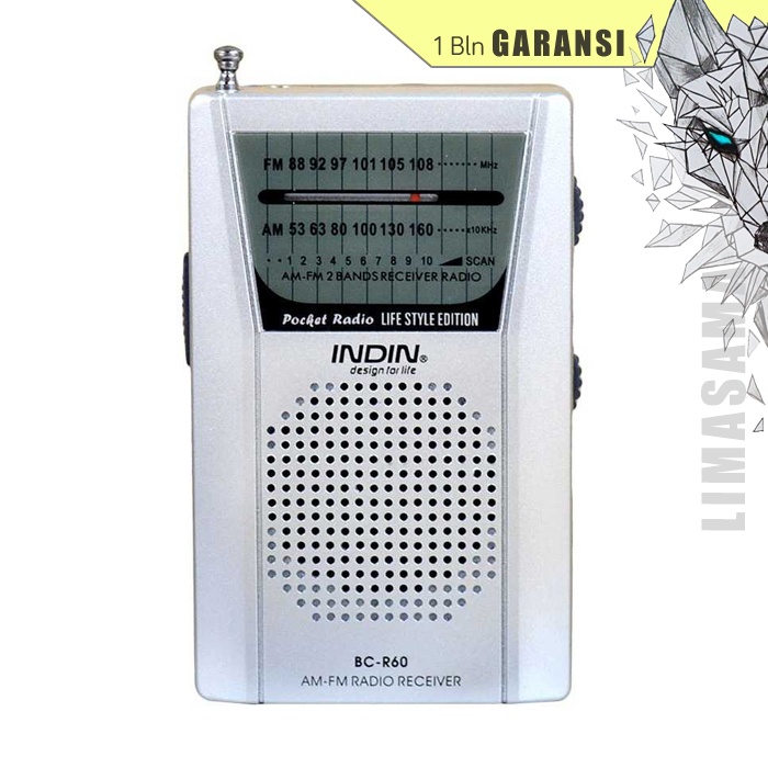 Jual Radio FM AM Media Player Pocket Mini Telescopic Antenna Dengan ...