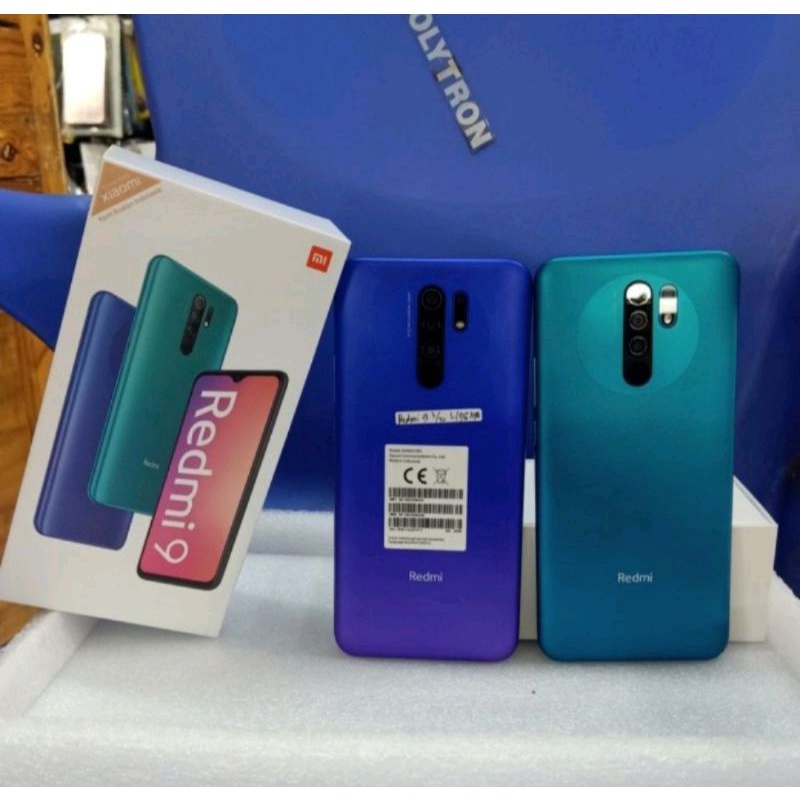 XIAOMI REDMI 9 RAM 3/32 & 4/64 FULLSET MULUS GARANSI GARANSI TAM ...