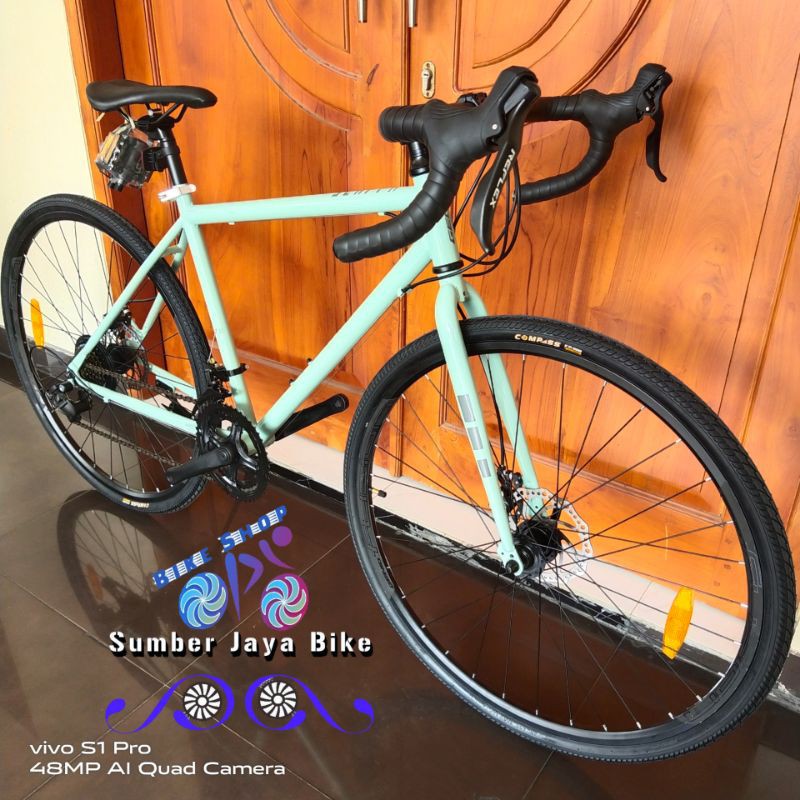Sepeda balap roadbike 700c genio scappa gravel | BeeCost Sepeda balap roadbike 700c genio scappa gravel | BeeCost