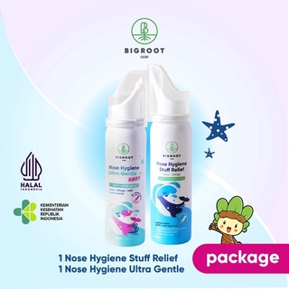 Jual Paket BIGROOT Nose Hygiene Stuff Relief + Nose Hygiene Ultra ...