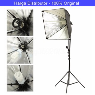 Jual LAMPU STUDIO PAKET LIGHTING - 1 Lamp 60x60cm , 50x70 , 60x90 ...