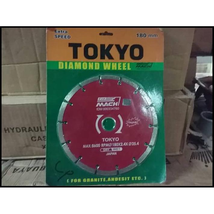 Jual MATA POTONG KERAMIK 7" / DIAMOND WHEEL TOKYO 180 MM | Shopee Indonesia