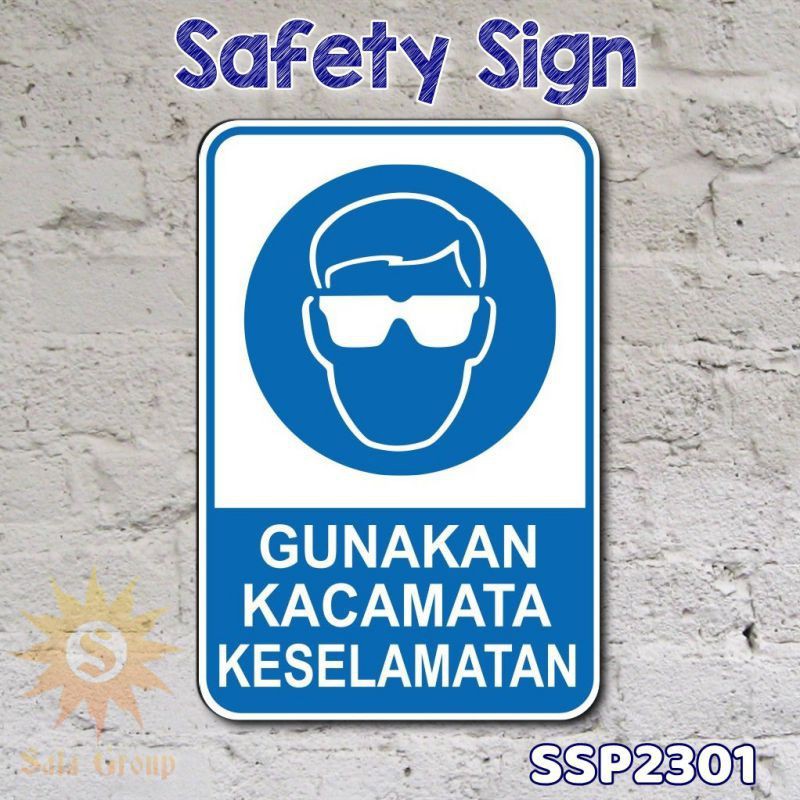 Jual Safashop Safety Sign Label Rambu Petunjuk K3 EESH - Gunakan ...