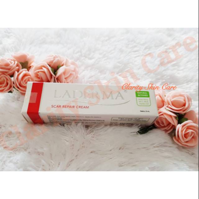 Jual LADERMA SCAR REPAIR CREAM ( KRIM BOPENG JERAWAT ) | Shopee Indonesia